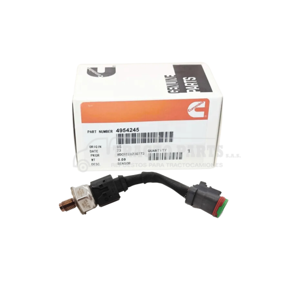 4954245C Sensor Pres. ACPM Cummins X15 (Sin Harness) | TractoParts